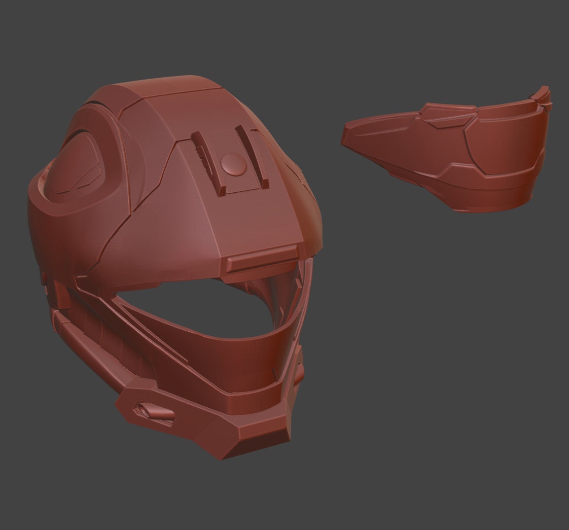 Spartan Halo Reach Helmet Recon 3D Printable Files - Etsy