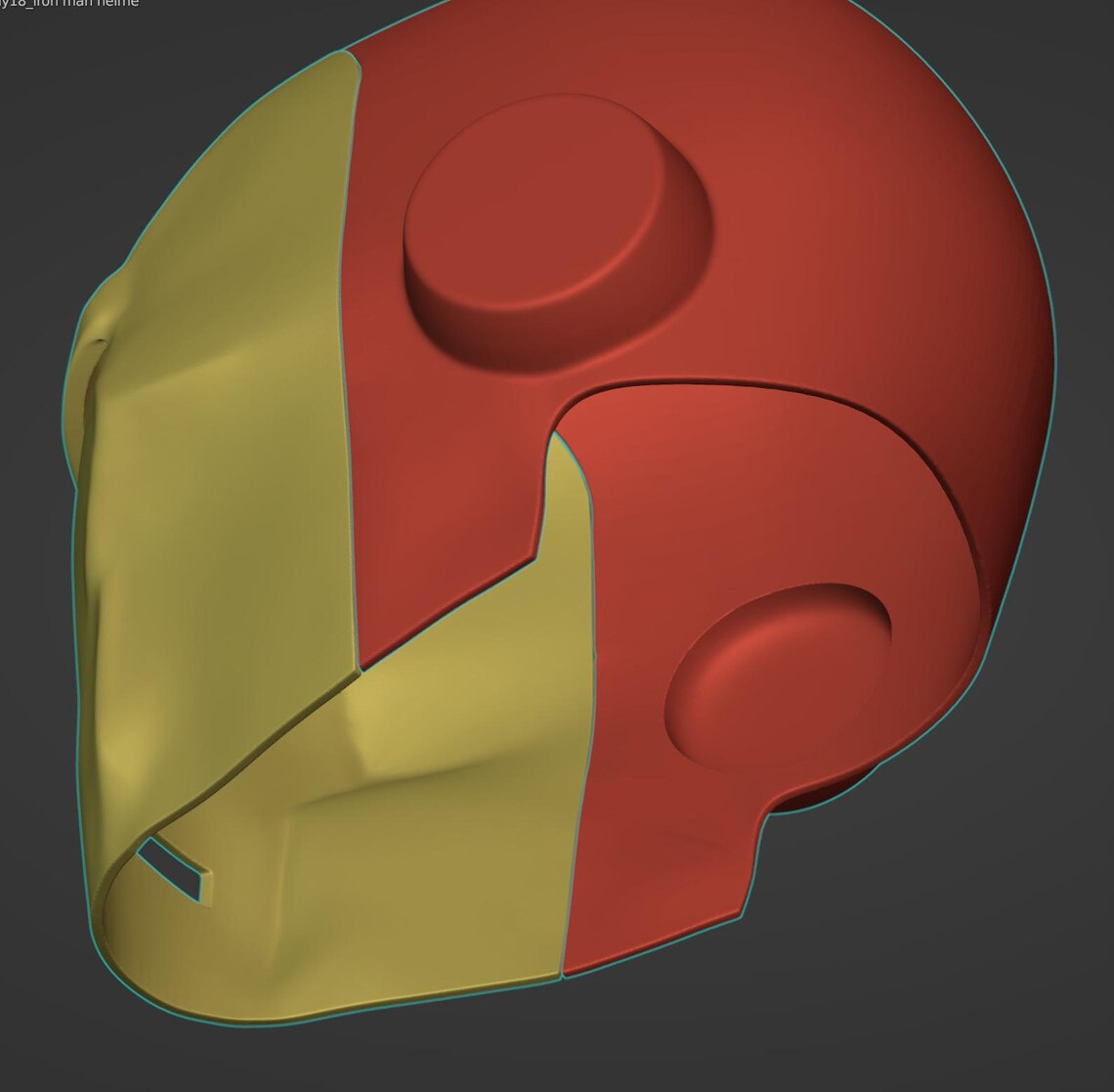 Iron Man Helmet Comic Version 3D Printable STL Model - Etsy
