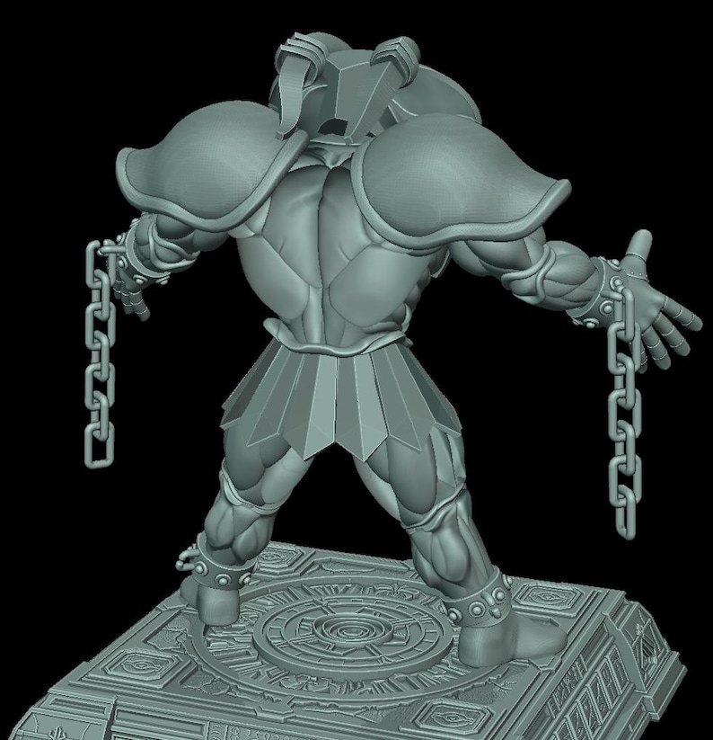 Exodia the Forbidden One Yu-gi-oh Model 3D Print Model - Etsy