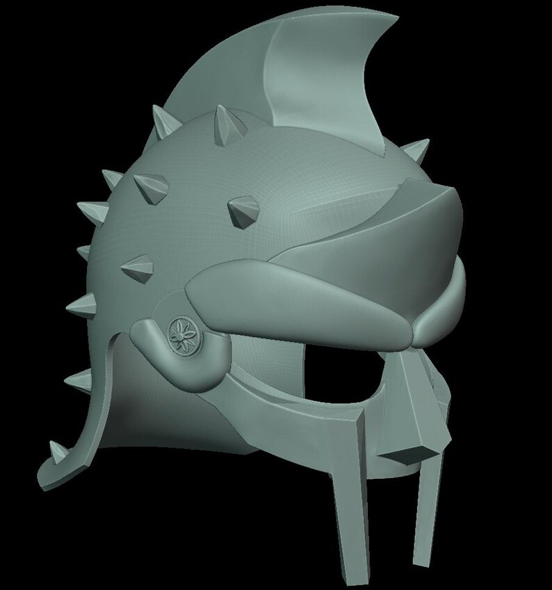 Maximus Russell Crowe Gladiator Helmet 3D Model Printable STL - Etsy