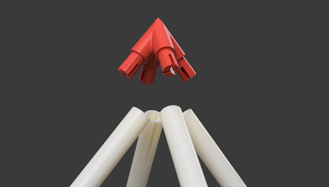 Giza Pyramid Corner Joints for PVC Pipes (3D Printable) - Etsy