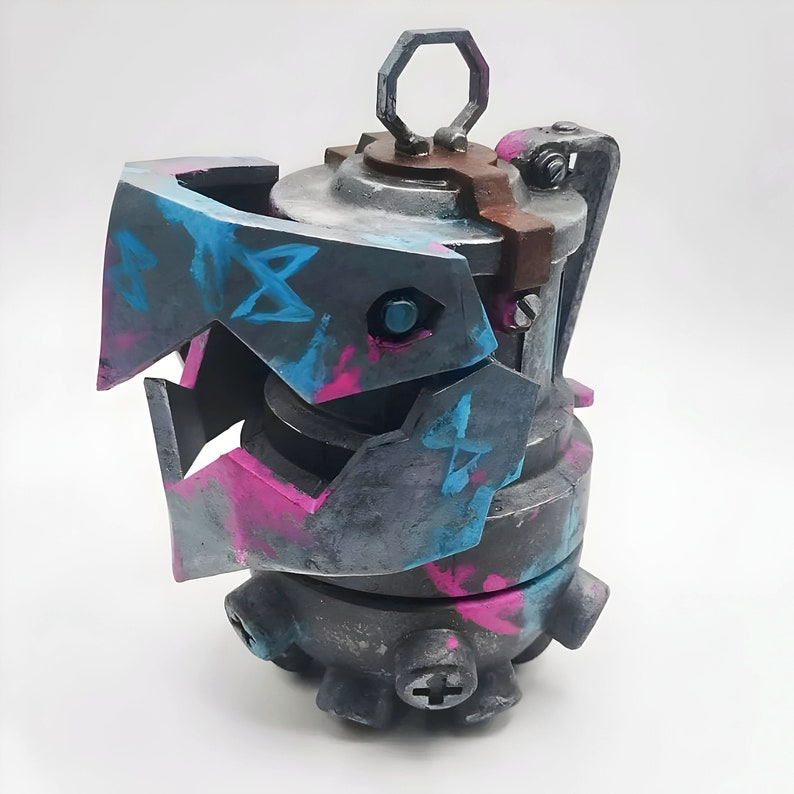 Jinx Hand Grenade Lol 3D Printable STL Pack - Etsy