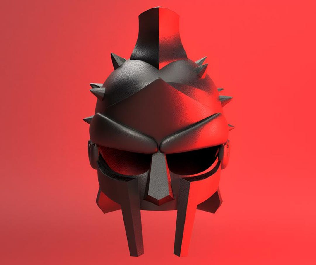 Maximus Russell Crowe Gladiator Helmet 3D Model Printable STL - Etsy