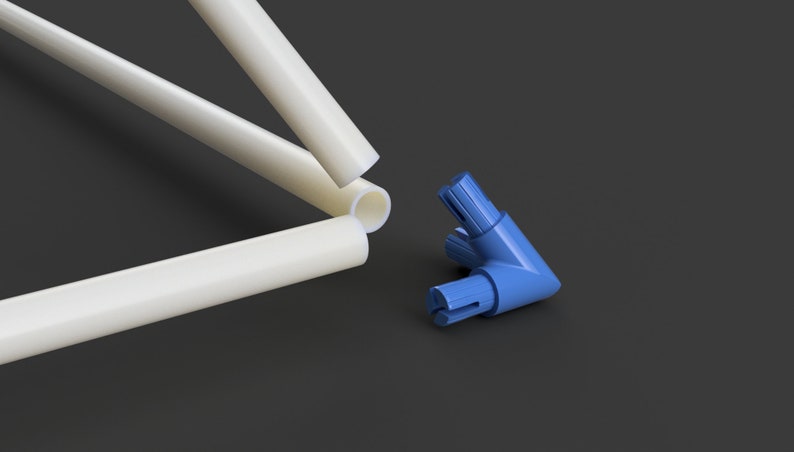Giza Pyramid Corner Joints for PVC Pipes (3D Printable) - Etsy