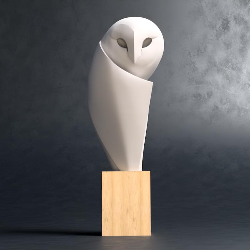 Owl Sculpture - Etsy