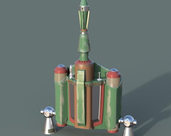 Boba Fett ROTJ Accurate Full Body Wearable Armor and Helmet and Jetpack ...