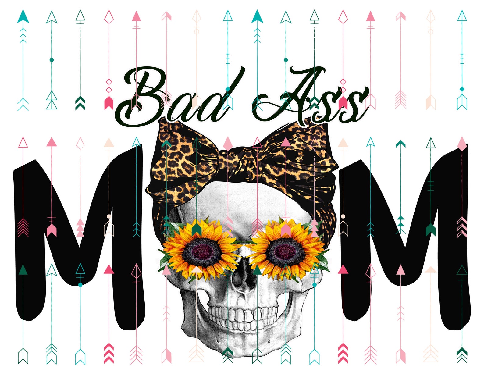 Bad Ass Mom Sublimation Transfer Ready To Press Etsy