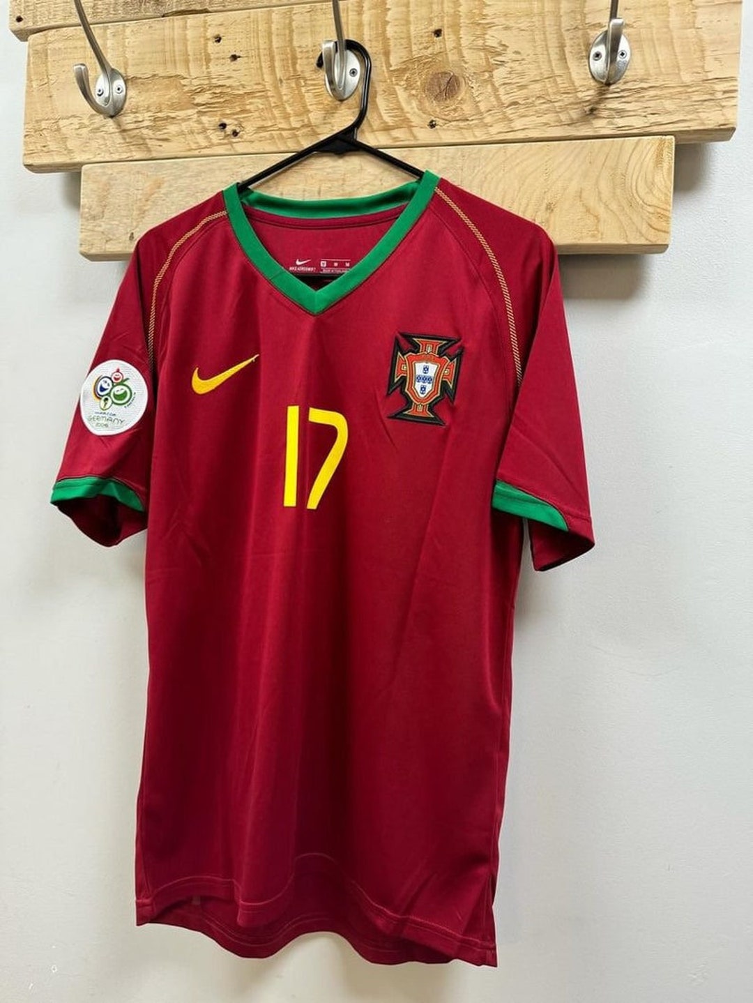 Retro Portugal Football Shirt Portugal Home Shirt 2006 - Etsy
