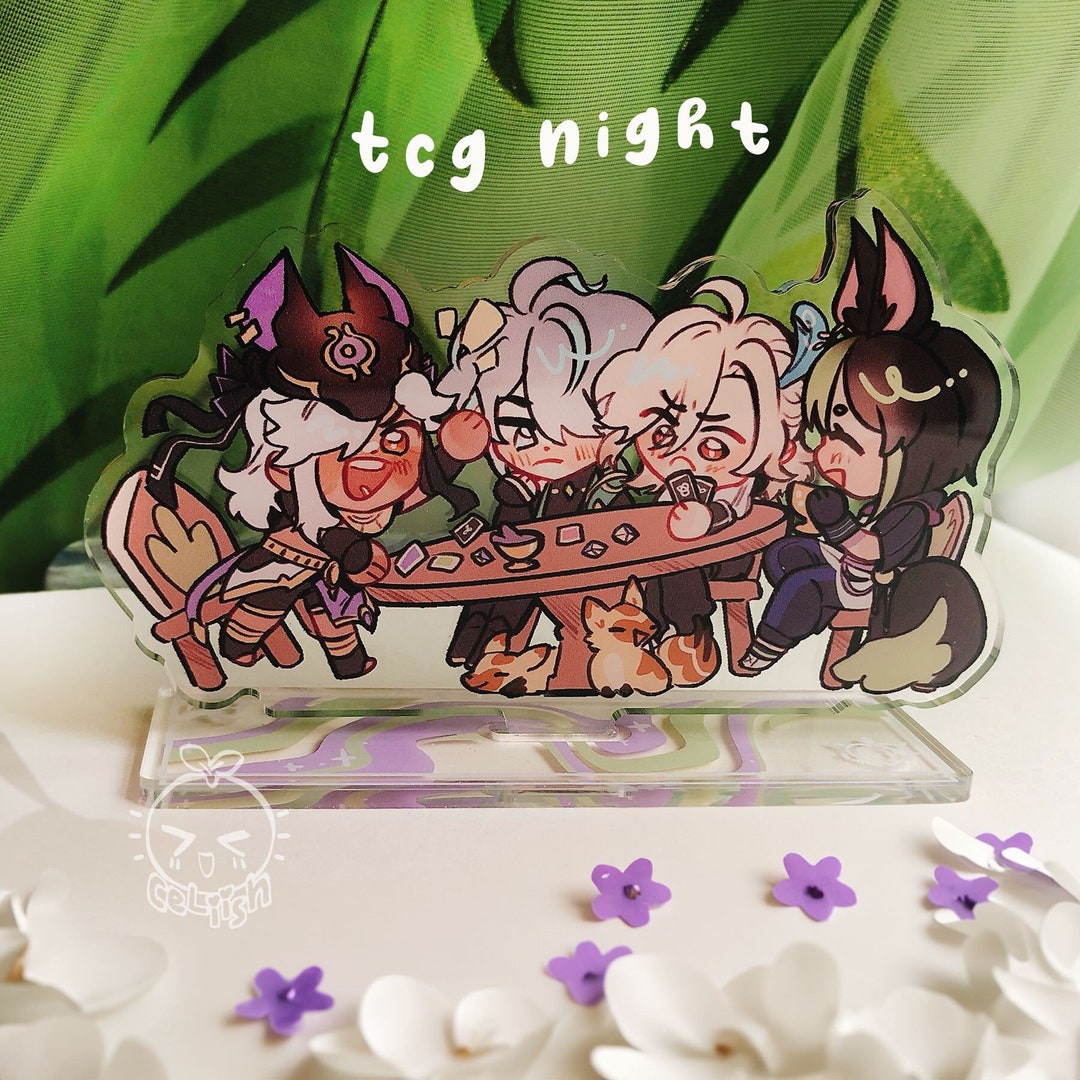 TCG Night - Genshin Impact Sumeru Boys / 4ggravate Acrylic Standee - Etsy