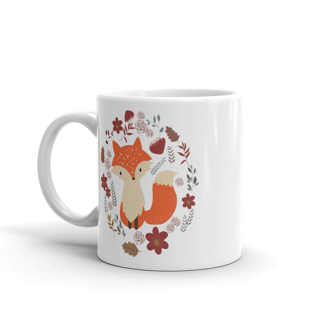 Fall Foxy Mug, Fall Mug, Autumn, Gift, Thanksgiving Mug, Fox, Foxy - Etsy
