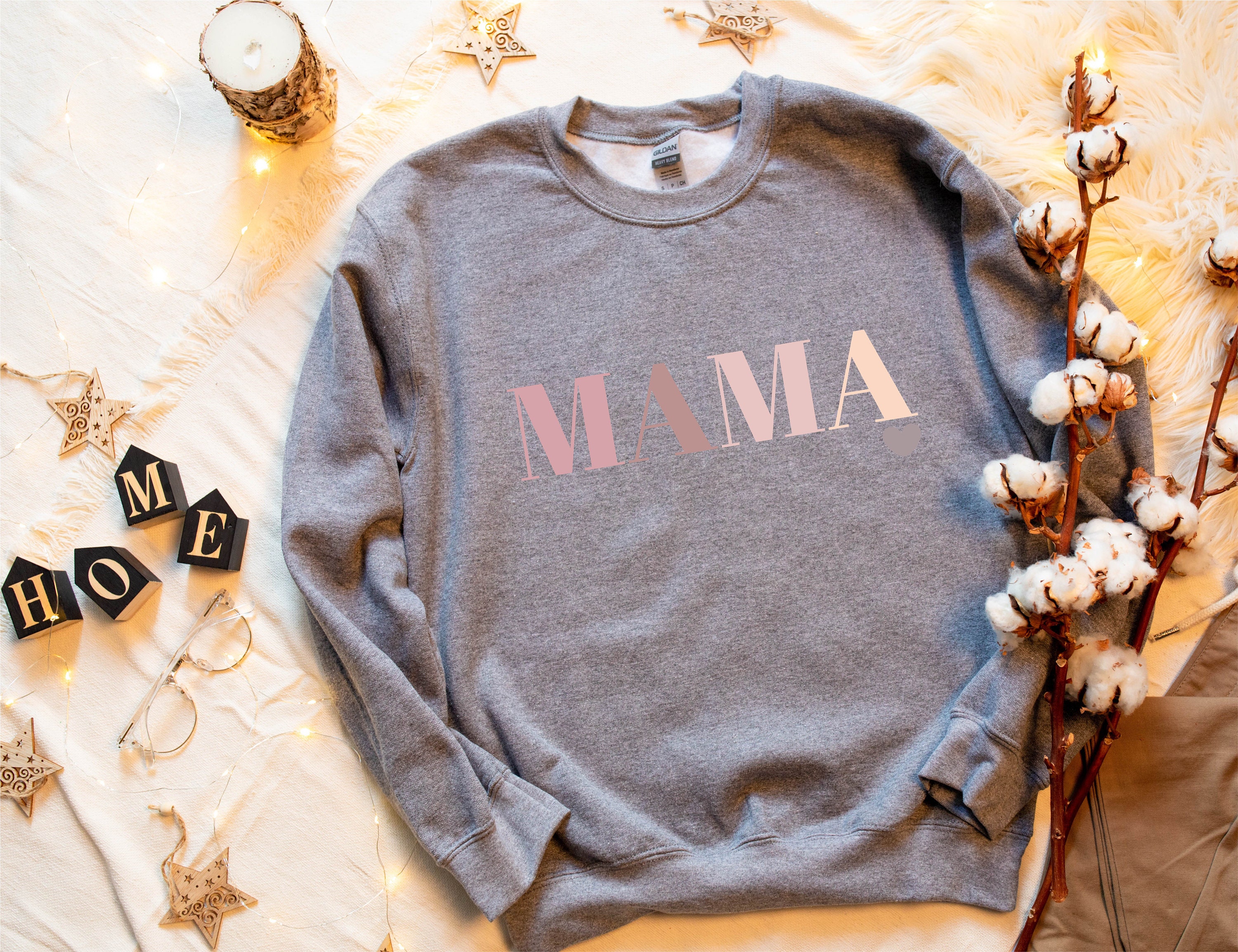 Personalized Mama Sweatshirt Mom Sweatshirt Rainbow Mama - Etsy