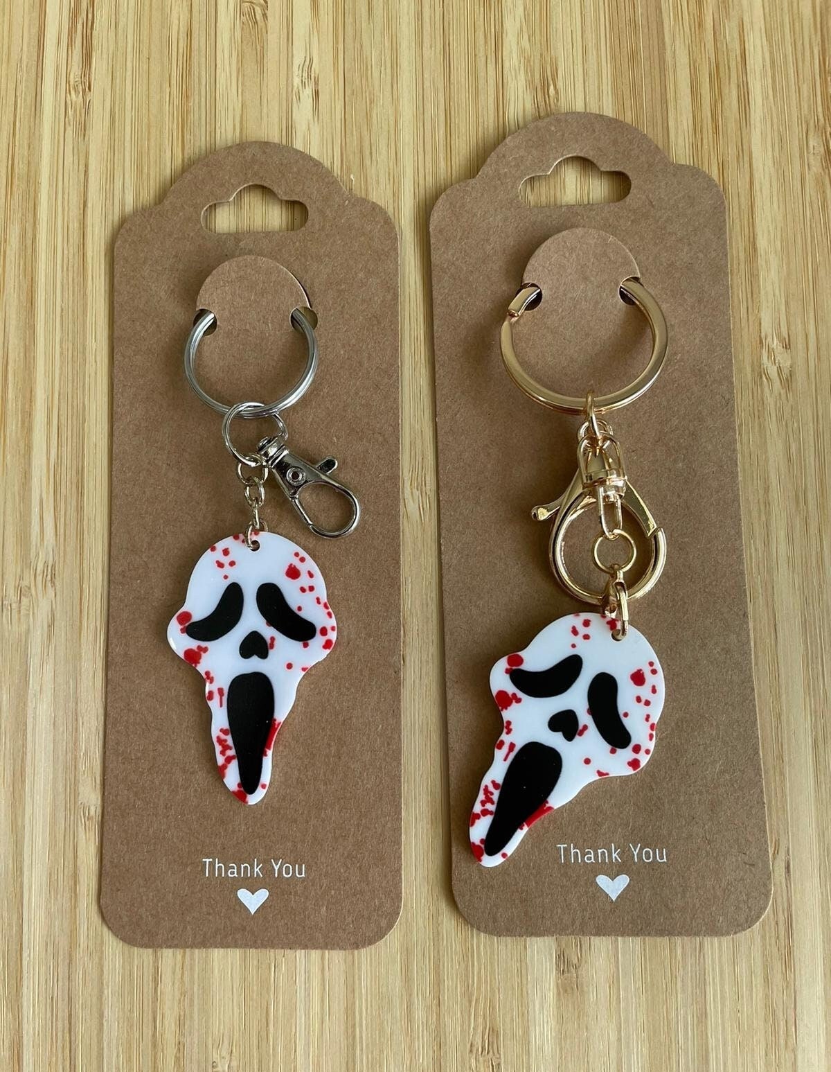 Horror Movie Keychain, Scream Keychain, Scream, Ghostface, Horror ...