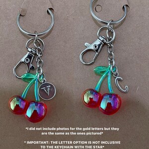 Cherry, Cherry Keychain, Cherry Accessories, Cherries, Iridescent ...