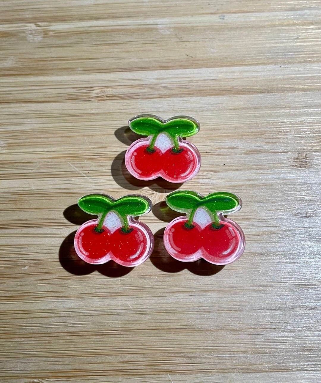 Croc Jibbitz, Cherry Croc Jibbitz, Croc Charms, Cherry, Cherries, Cherry Accessories, Cherry ...