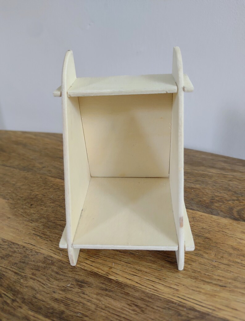 Mini Wooden Bookshelf for Desk Fits Zenpatiko Mini Books. - Etsy