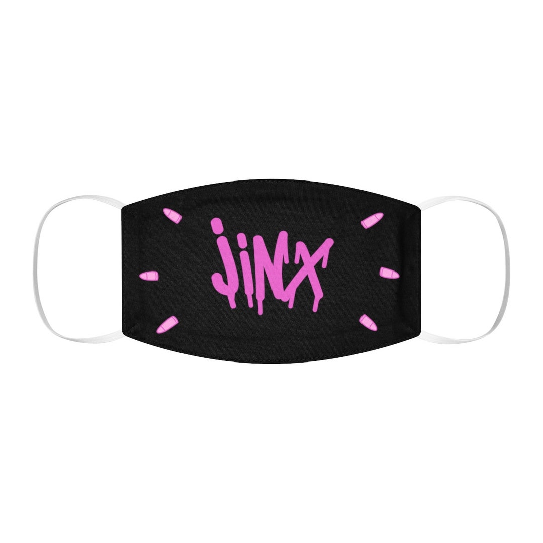 Arcane Jinx Face Mask, League of Legends Face Mask, Arcane Cosplay ...