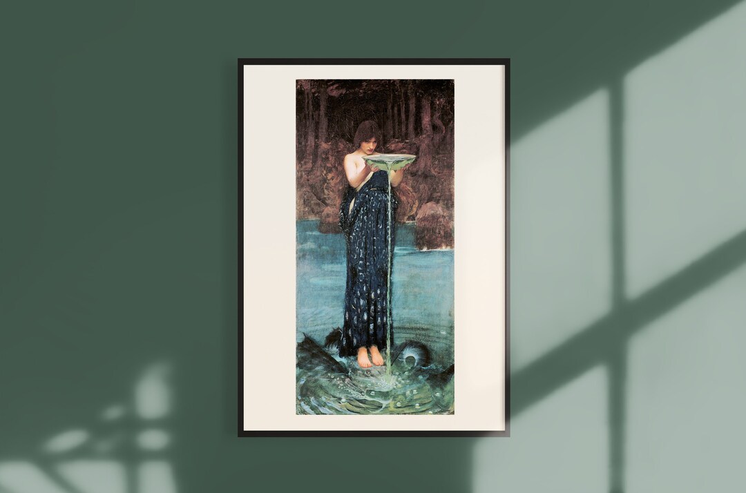 Circe Invidiosa / Jealous Circe | John William Waterhouse | Greek ...