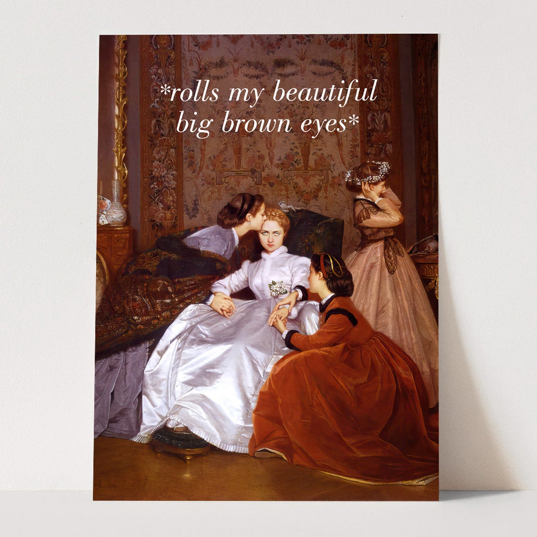 Funny Feminist Rage Art Print. Sassy Humour. Vintage Quirky Art. the ...