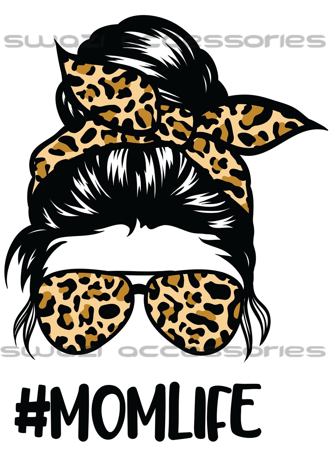 Leopard Mom Life Print Ready To Press Sublimation Transfer Etsy