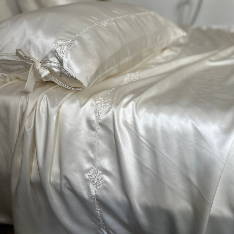 Silk Bed Covers - Etsy