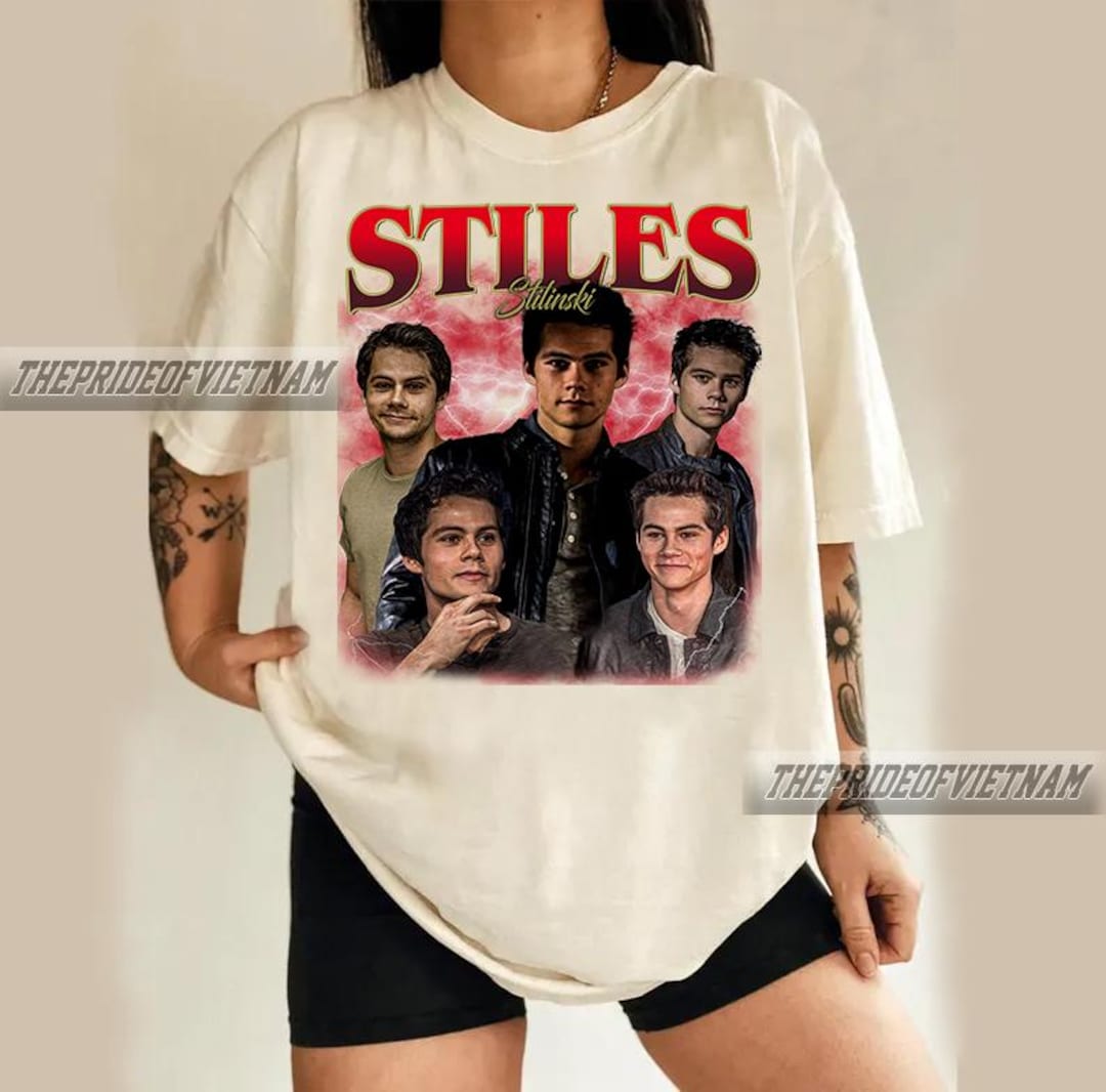 Vintage 90s Bootleg Style Stiles Stilinski T-shirt, Retro Comfort ...