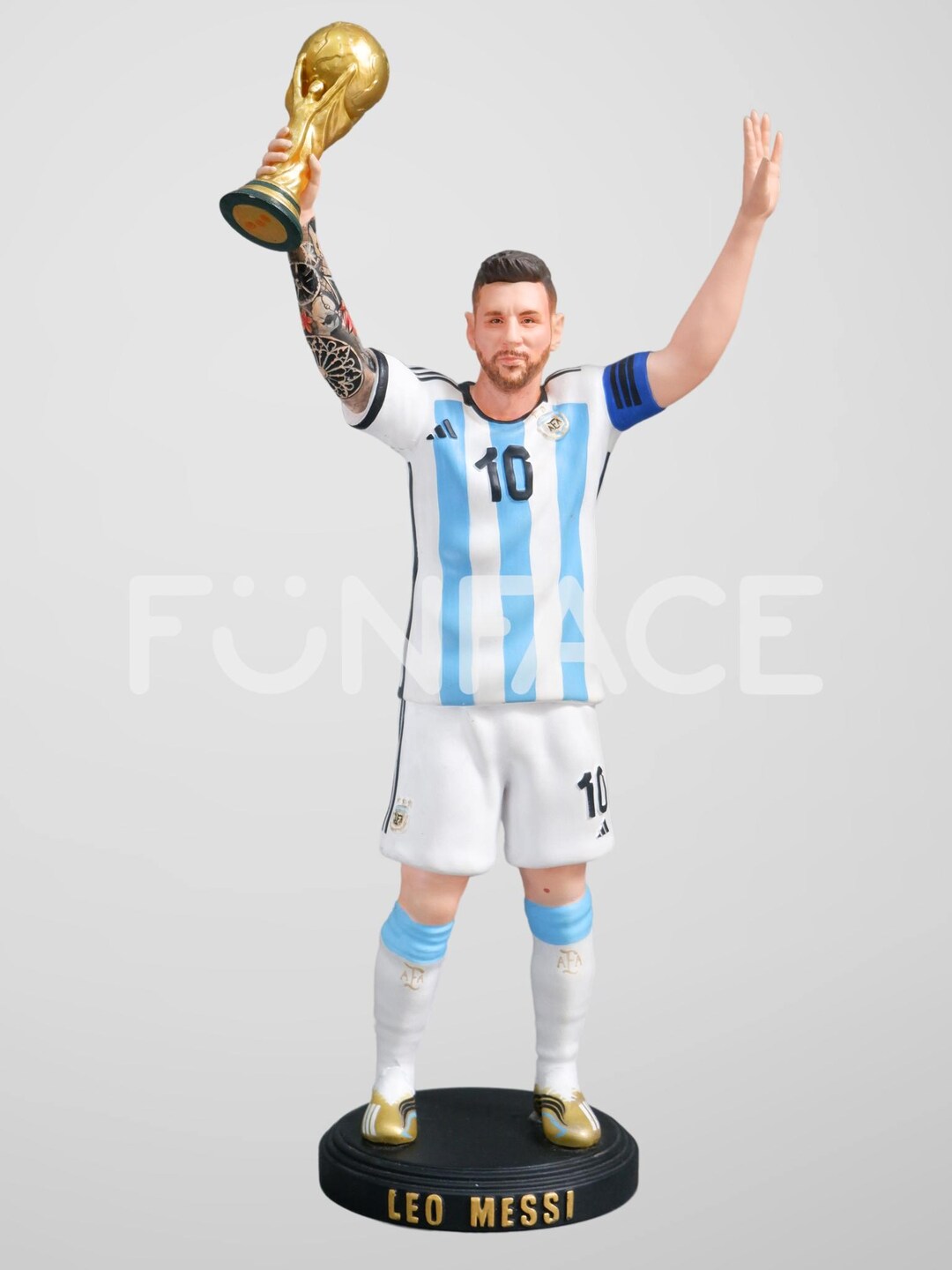 Custom Messi as Photo, Soccer Custom Figure, Custom Figure, Football ...
