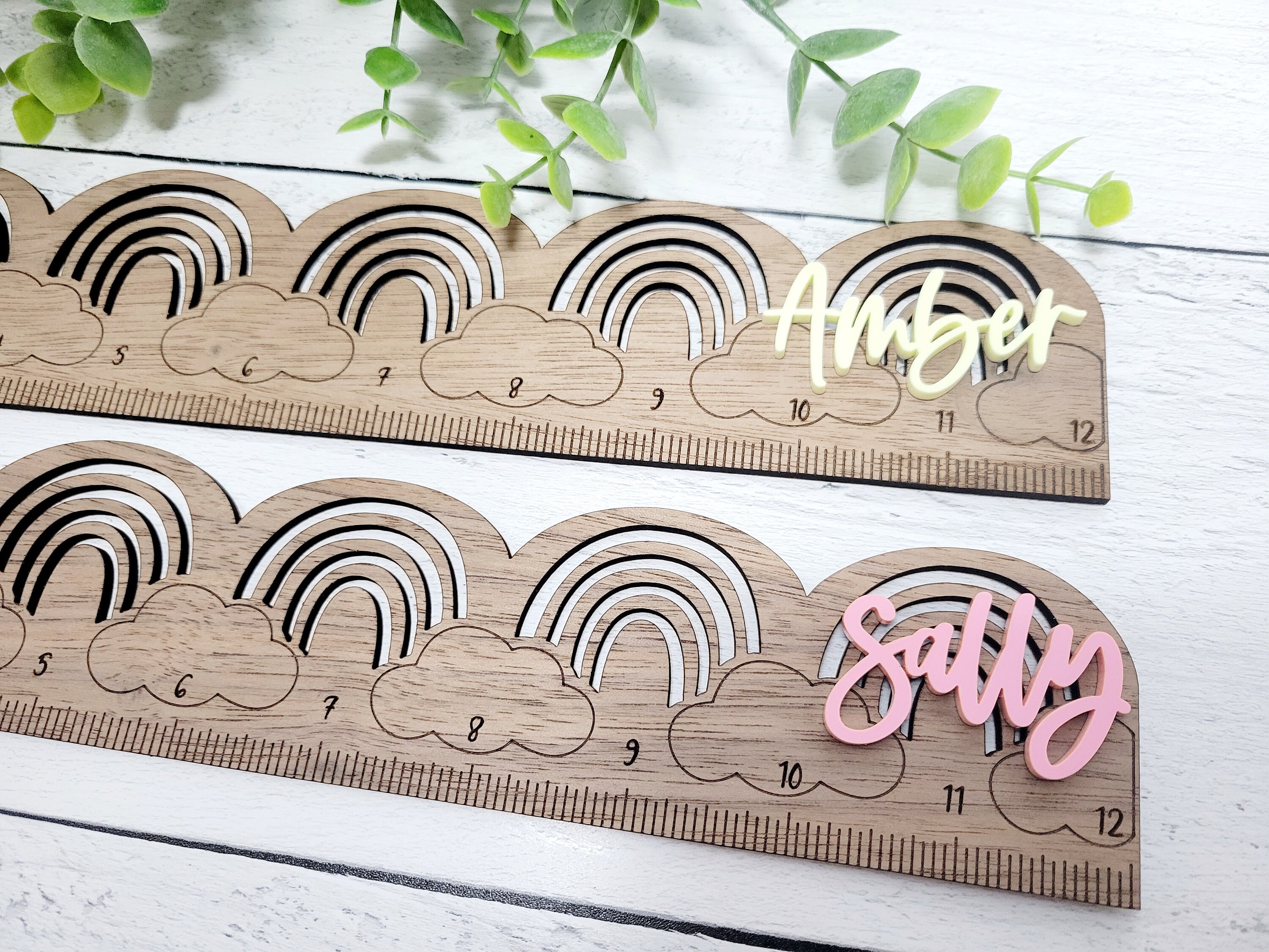 Rainbow Ruler Teacher Appreciation Gift Personalized Ruler | Etsy