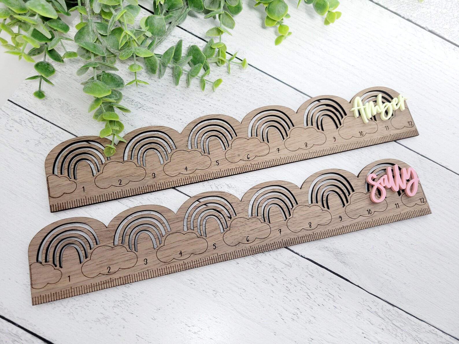 Rainbow Ruler Teacher Appreciation Gift Personalized Ruler | Etsy