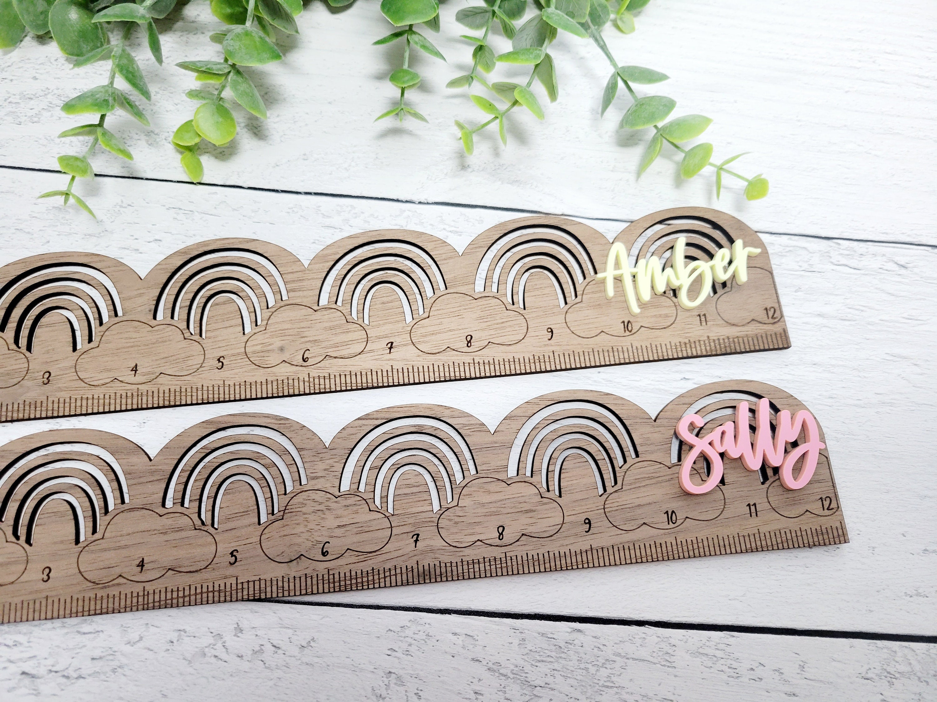 Rainbow Ruler Teacher Appreciation Gift Personalized Ruler | Etsy