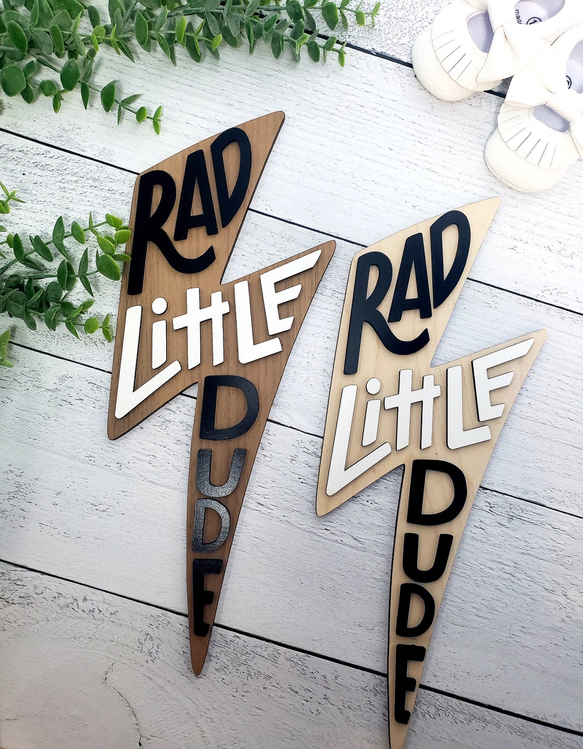 Rad Little Dude Nursery Wood Sign Baby Boy Nursery Decor | Etsy