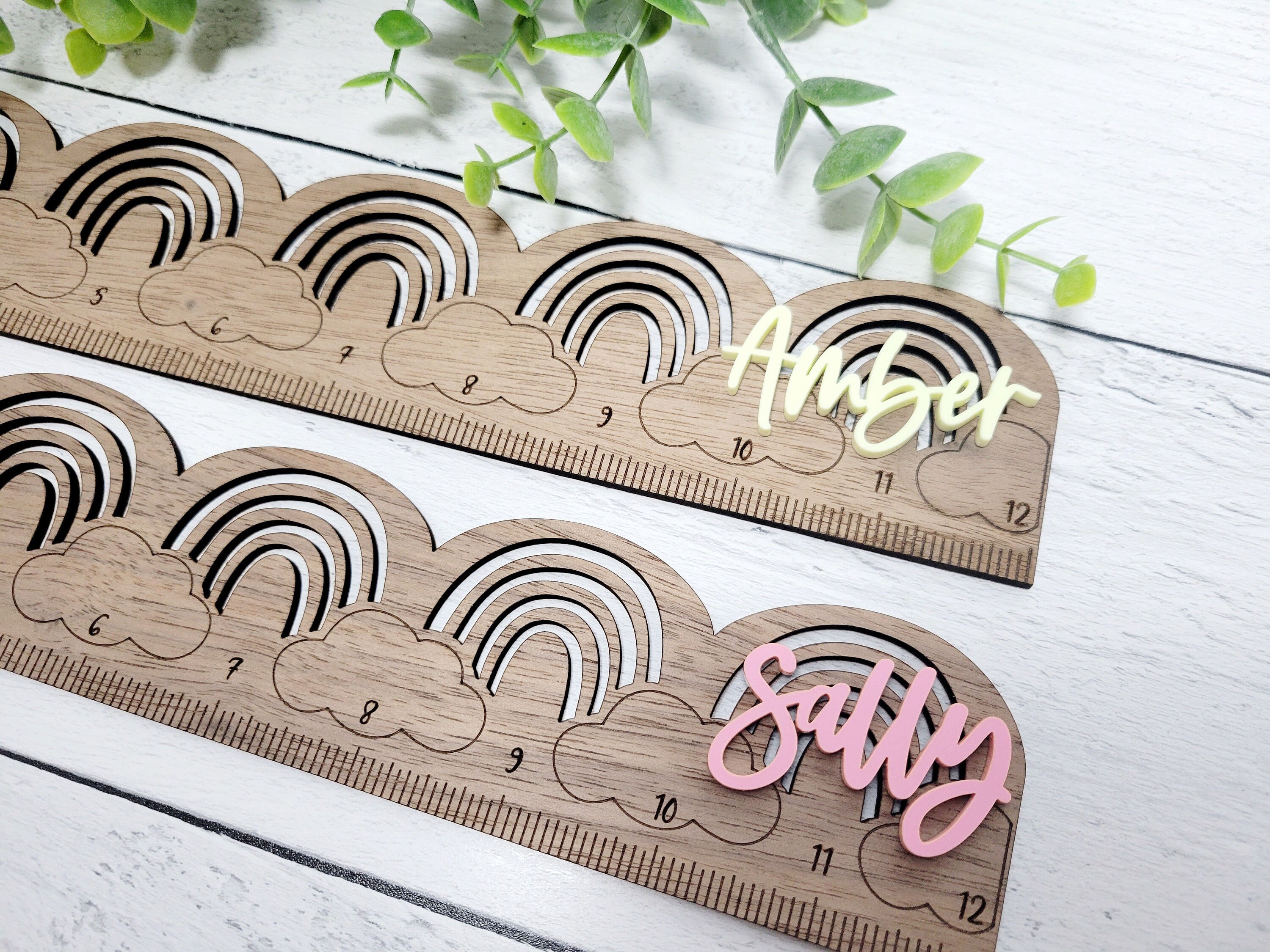 Rainbow Ruler Teacher Appreciation Gift Personalized Ruler | Etsy