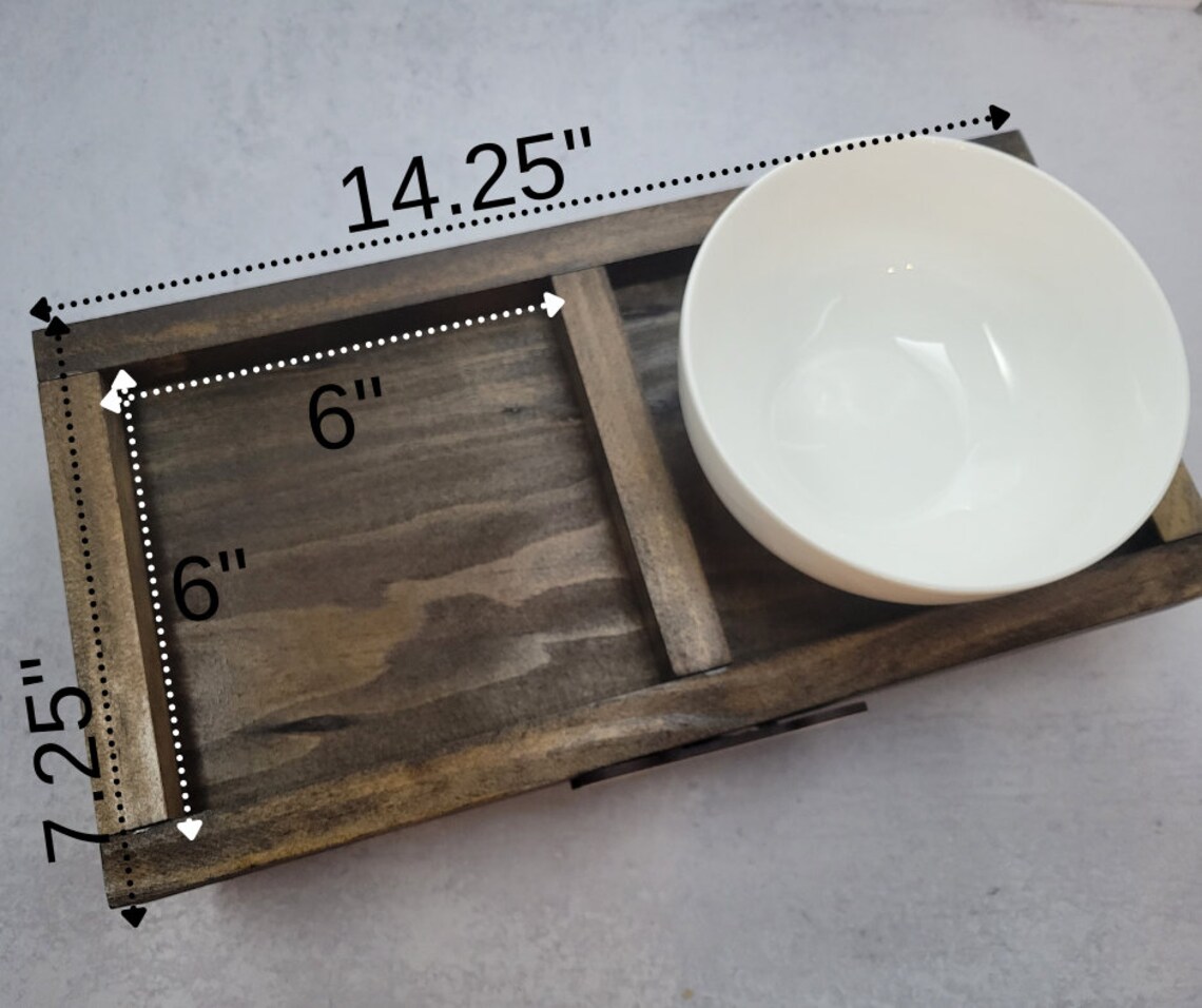 Custom Dog Bowl Feeding Stand Personalized Breed Dog Feeder - Etsy