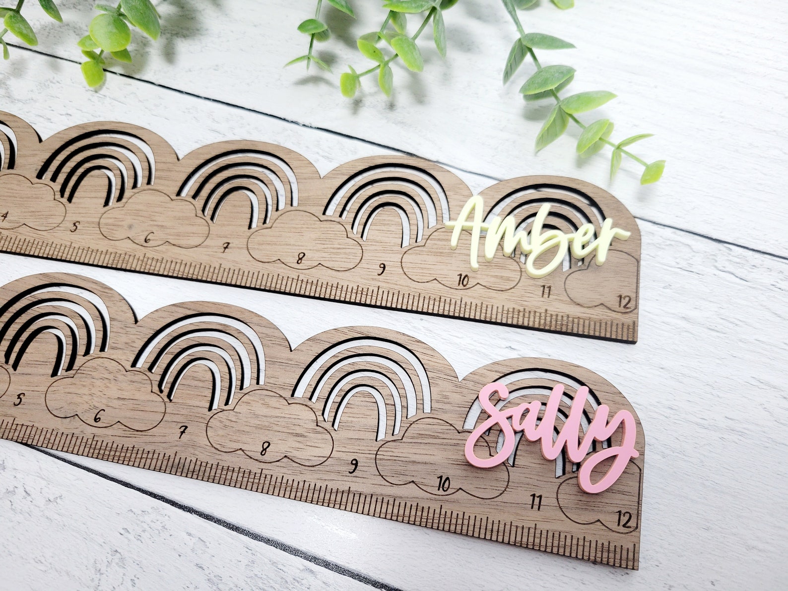 Rainbow Ruler Teacher Appreciation Gift Personalized Ruler - Etsy