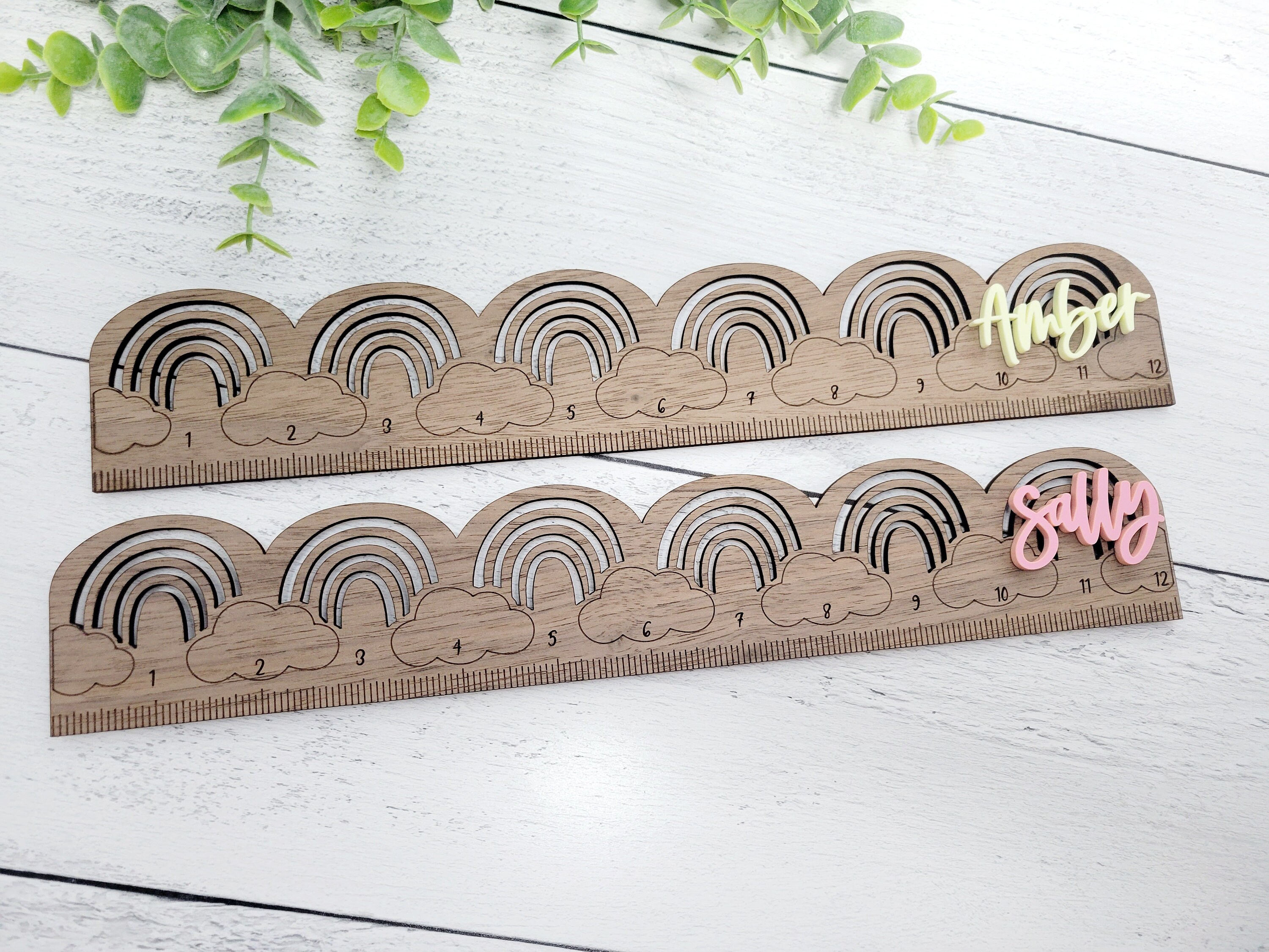 Rainbow Ruler Teacher Appreciation Gift Personalized Ruler | Etsy