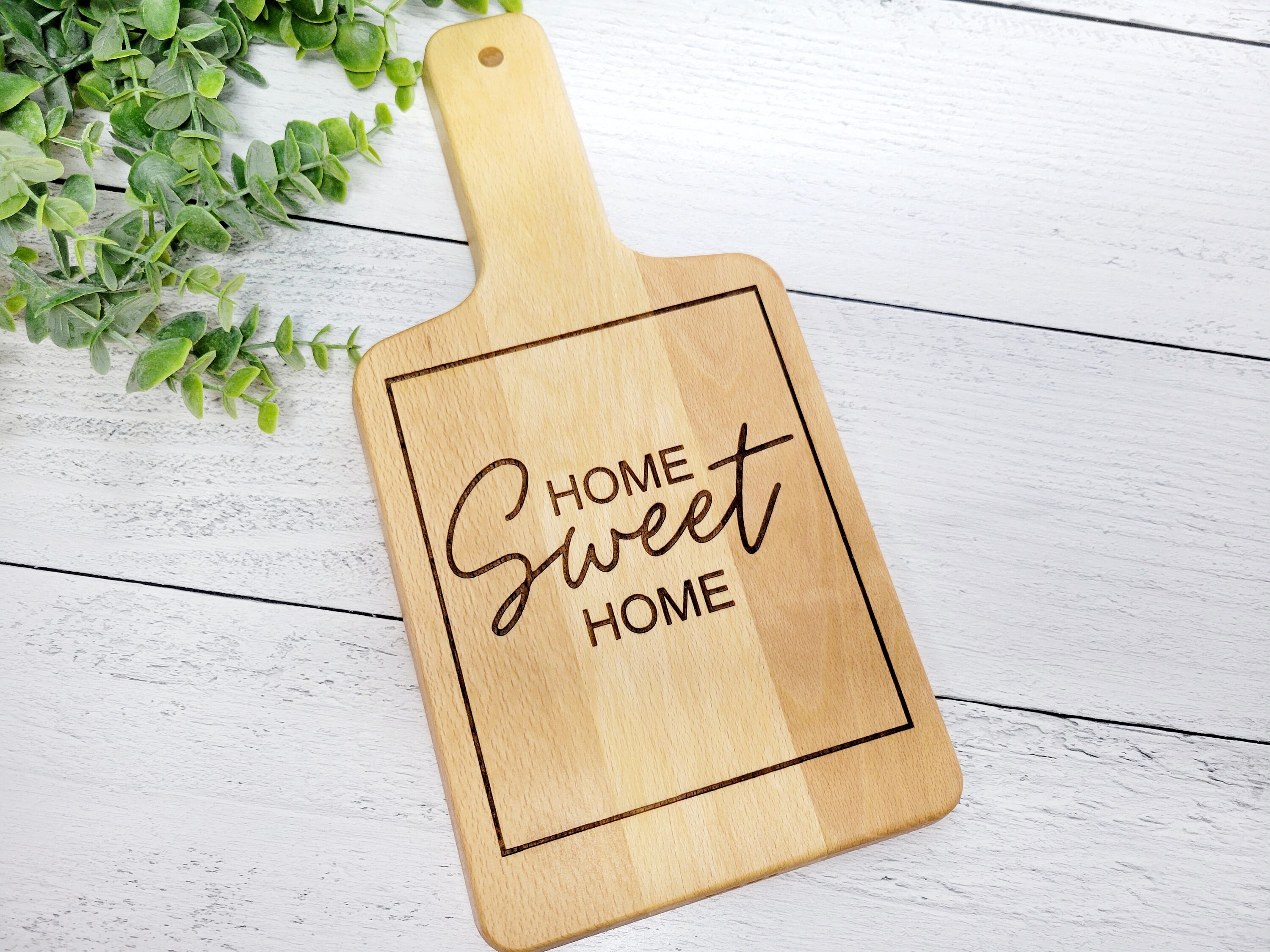 Home Sweet Home Cutting Board Housewarming Gift Realtor - Etsy UK
