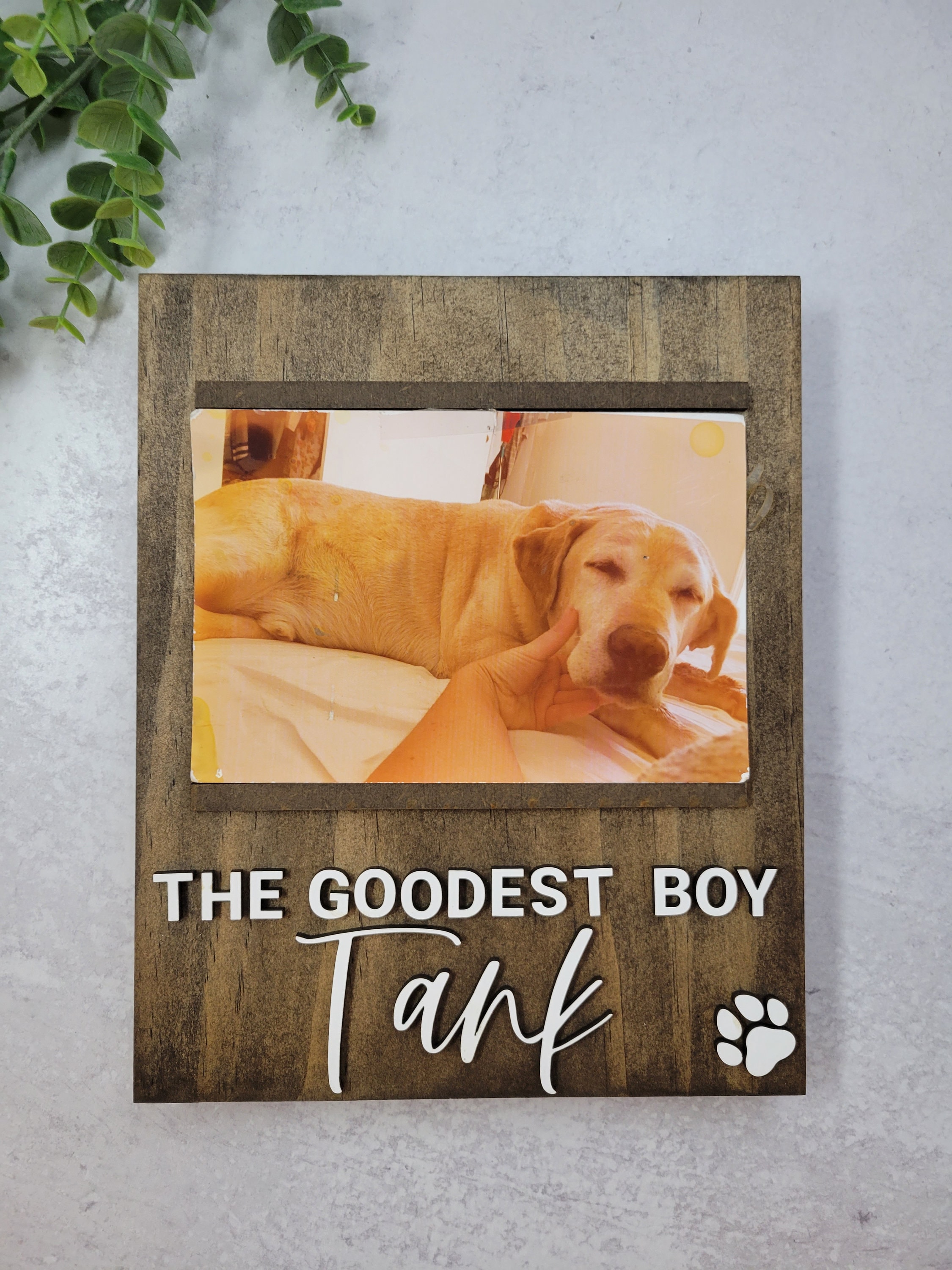 Personalized Pet Picture Frame Dog Photo Frame Custom Dog - Etsy