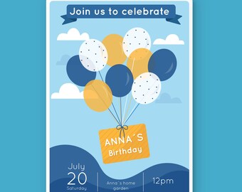 Birthday Invitation - Etsy