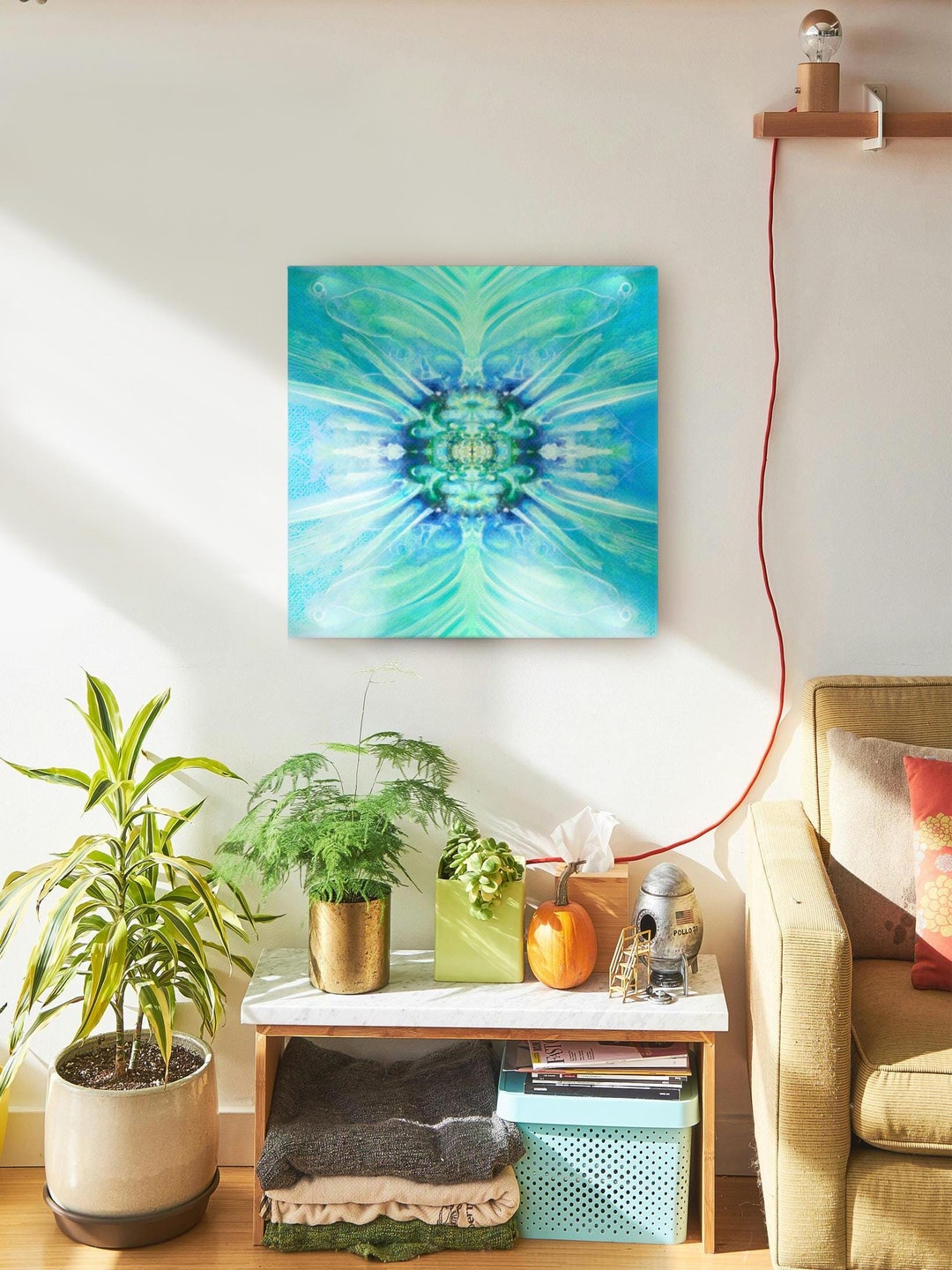 Mindful Wall Art, Spiritual Artwork Gift, Intuitive Painting, Sacred ...