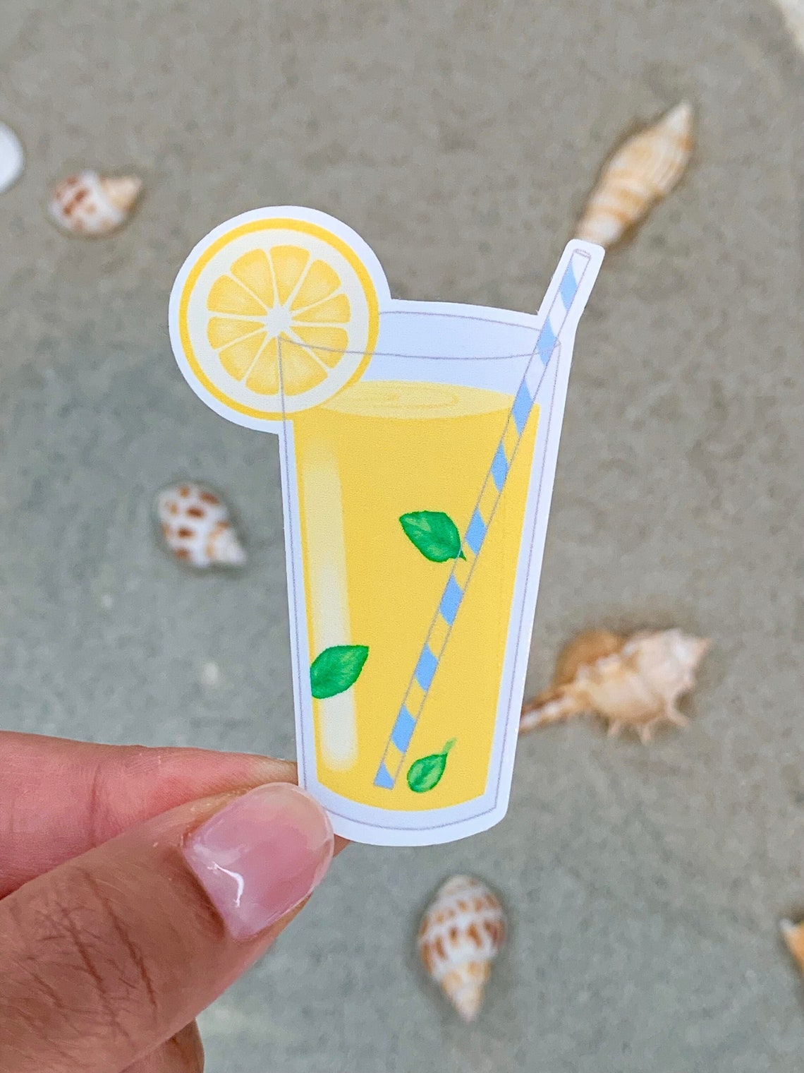 Lemonade Sticker Vacation Sticker Waterproof Vinyl Decal - Etsy