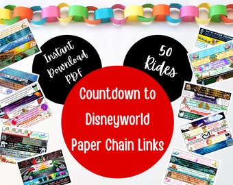 30 Day Countdown Florida Theme Park Vacation Countdown - Etsy