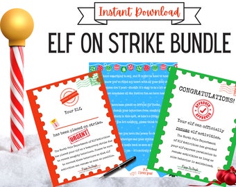 Elf Bad Behavior Letter | Etsy Australia