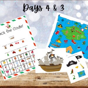 ELF Countdown to Christmas - Printable INSTANT DOWNLOAD 10 Days - Kids ...