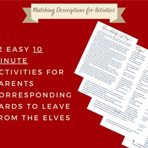 COMPLETE Elf Bundle for 2 ELVES 42 Printable Cards and Activities ...