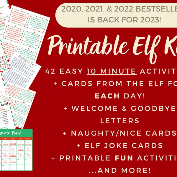 Elf Letters - Etsy