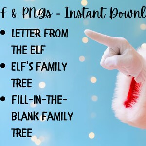 Elf Family Tree - Easy Elf Activity - Family Christmas Activity ...