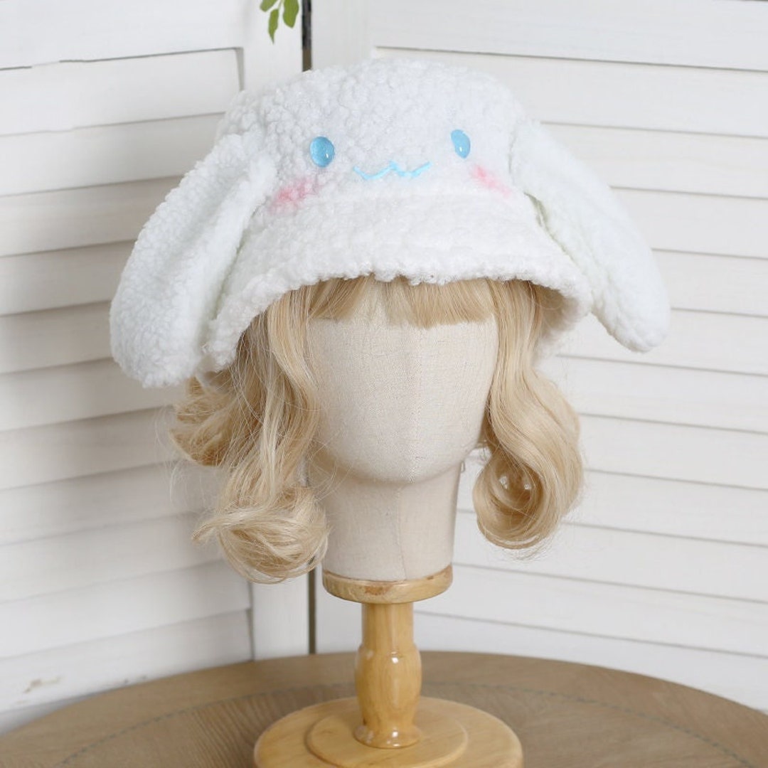 Cute Lolita Bucket Hat Kawaii Wool Hat Autumn Winter Bucket - Etsy