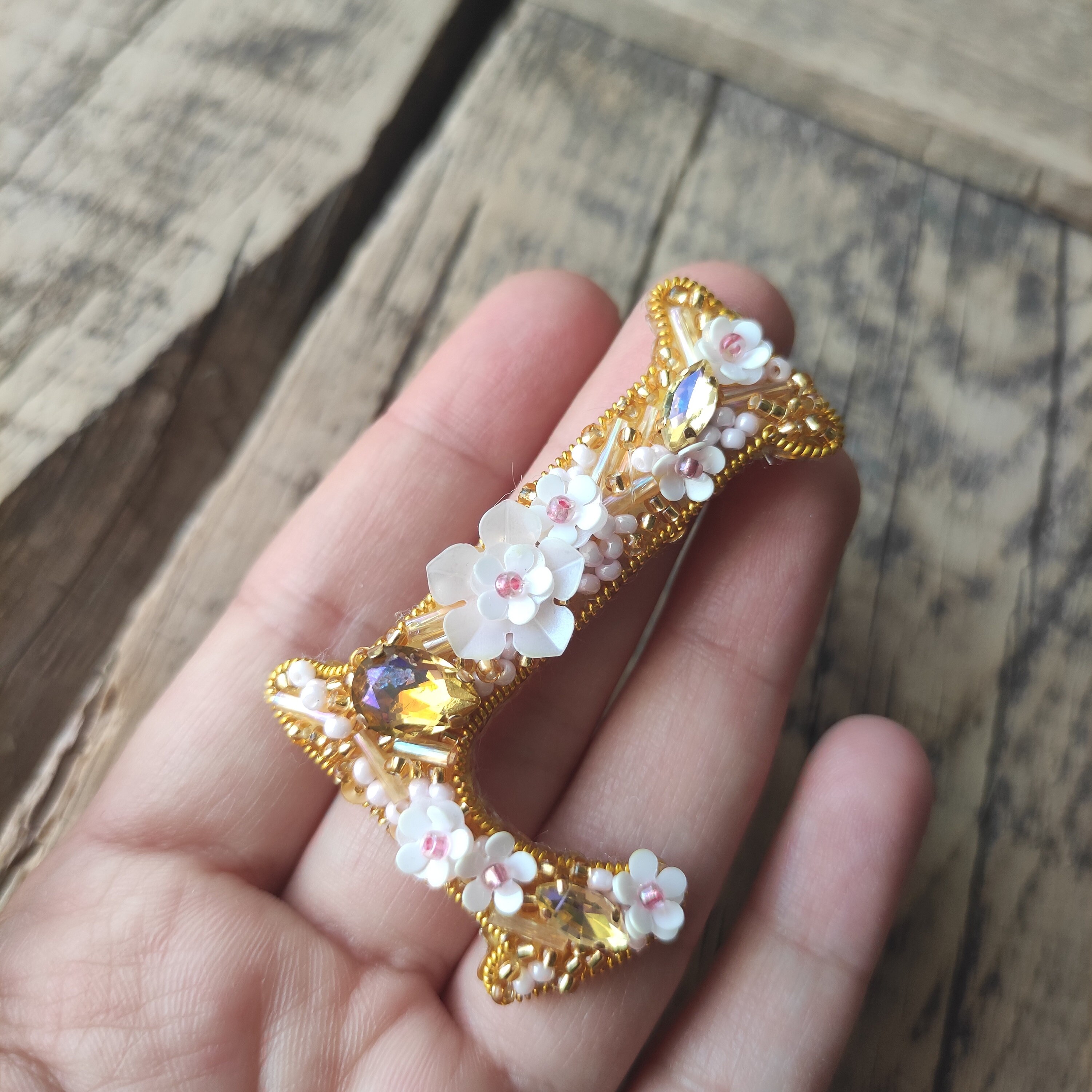 Handmade Letter Broochİnitial Name Jewellrycustomized - Etsy