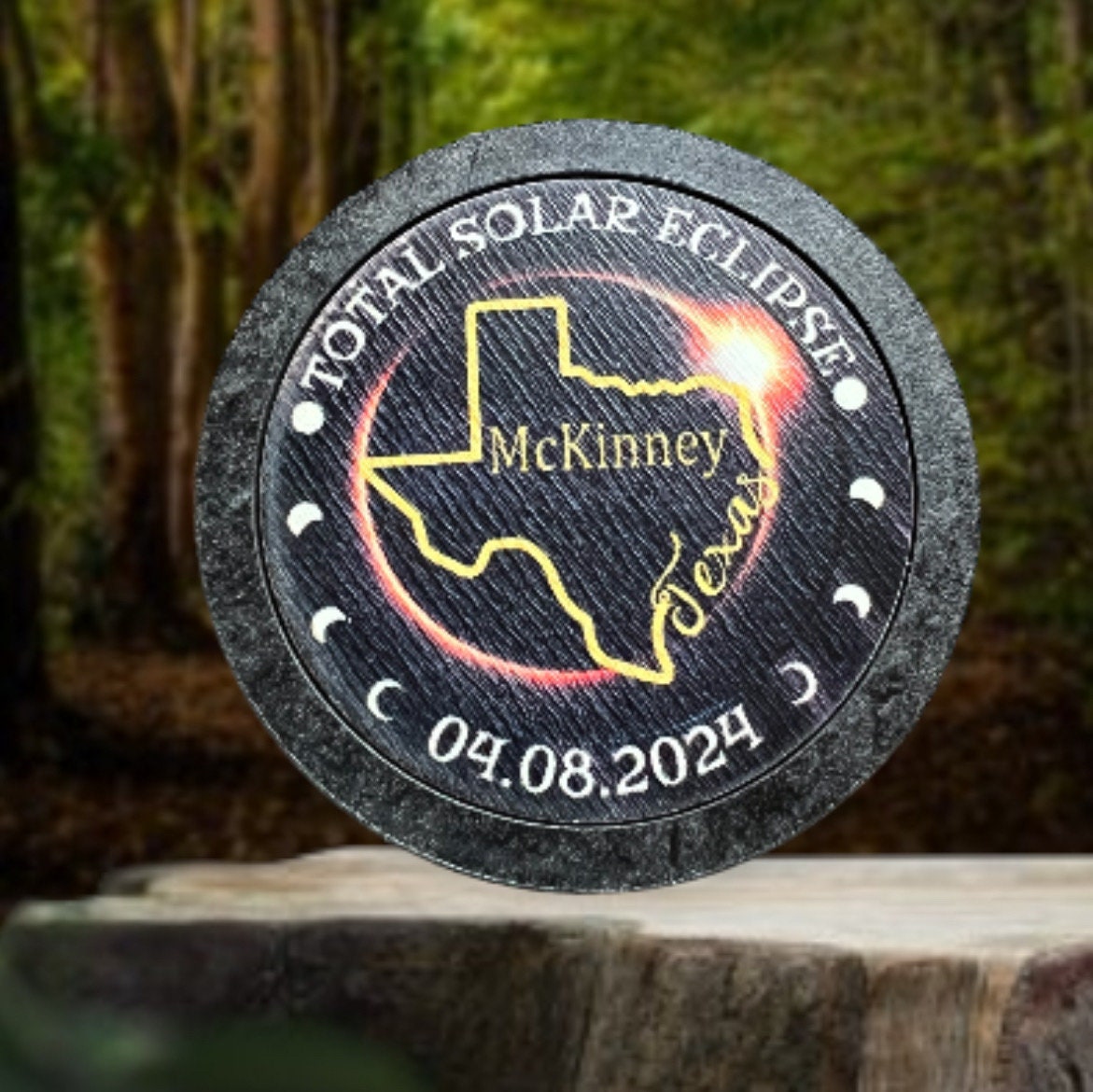Solar Eclipse 2024 Magnets - Etsy