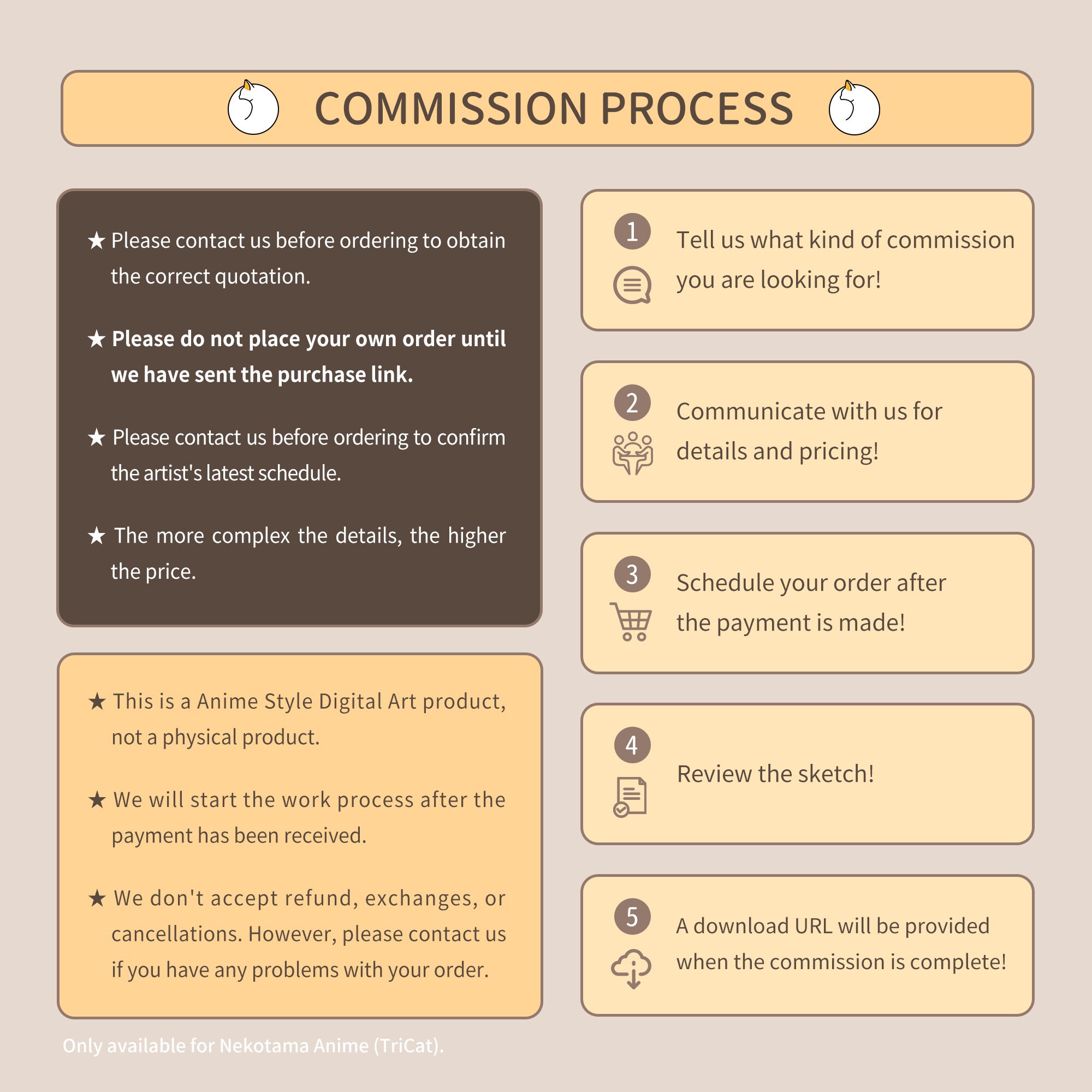 Chibi Anime Style Digital Commission/pngtuber Bugie - Etsy