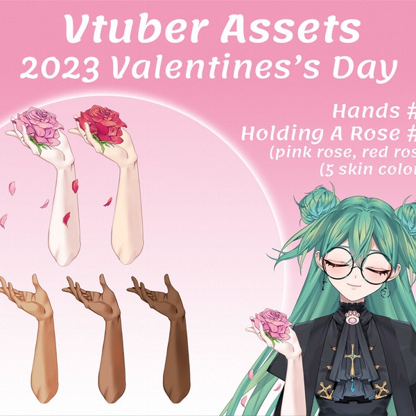 Vtuber Holding Asset - Etsy